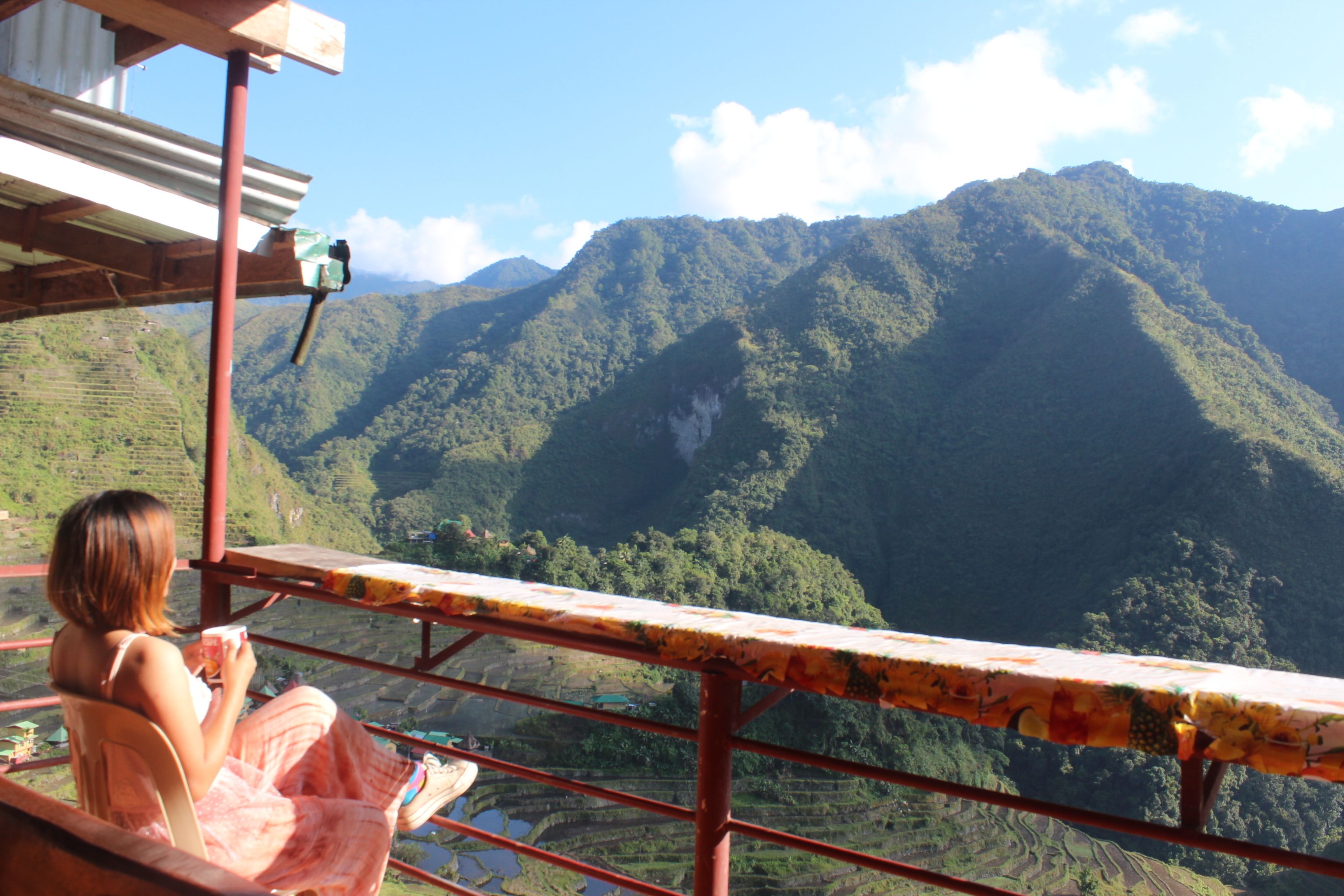 Área de estar no saguão