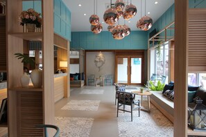 Sala de estar do lobby