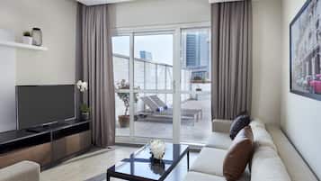 1 quarto, roupas de cama premium, cofres nos quartos
