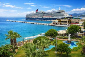 Terraço no piso superior