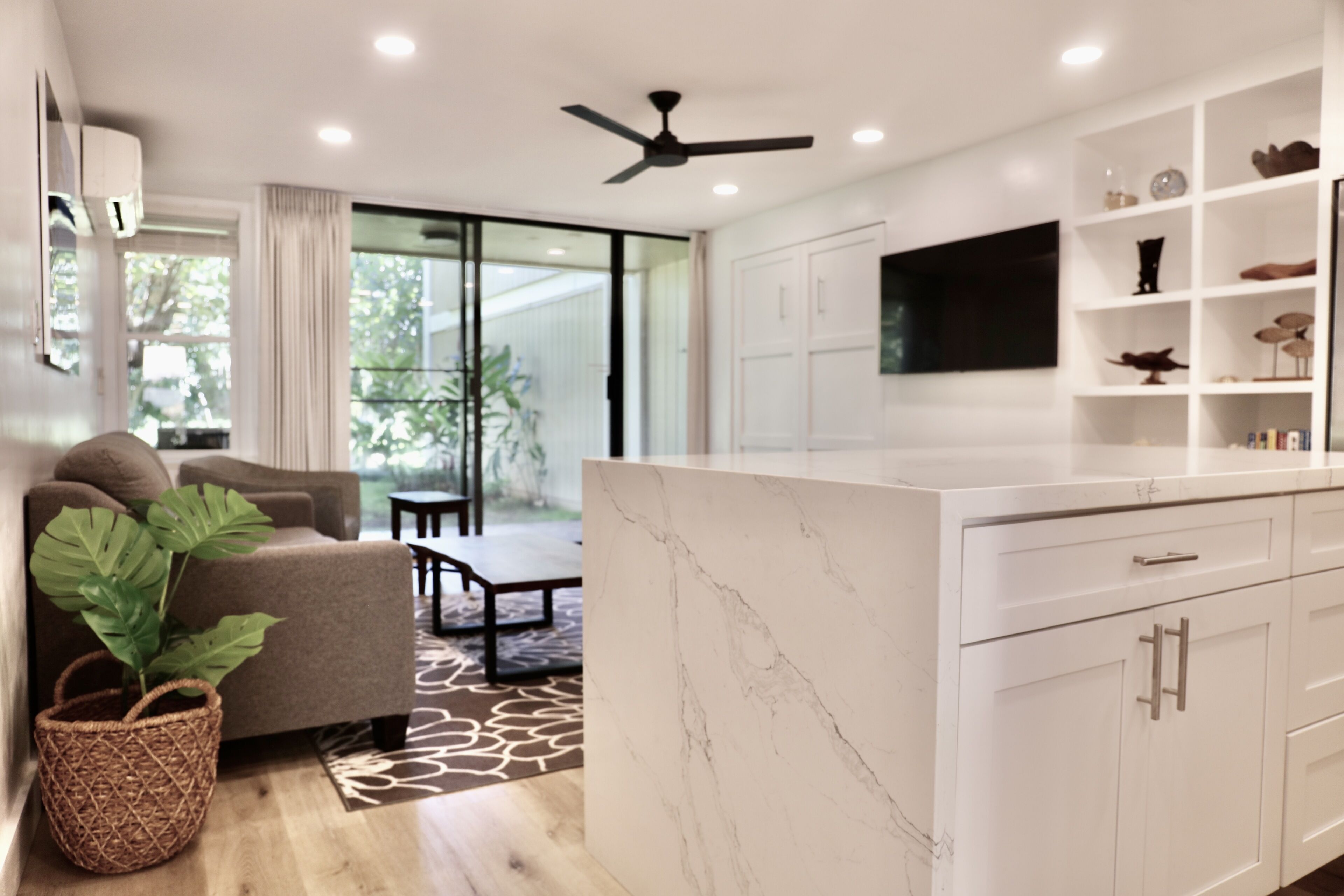 新しいリフォーム - フルAcユニット - 高級タートルベイハワイコンド！ - ハレイワ, HI