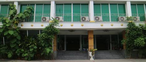 Entrada do alojamento