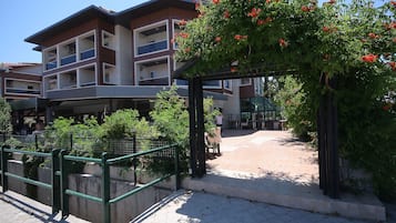 Entrada do alojamento