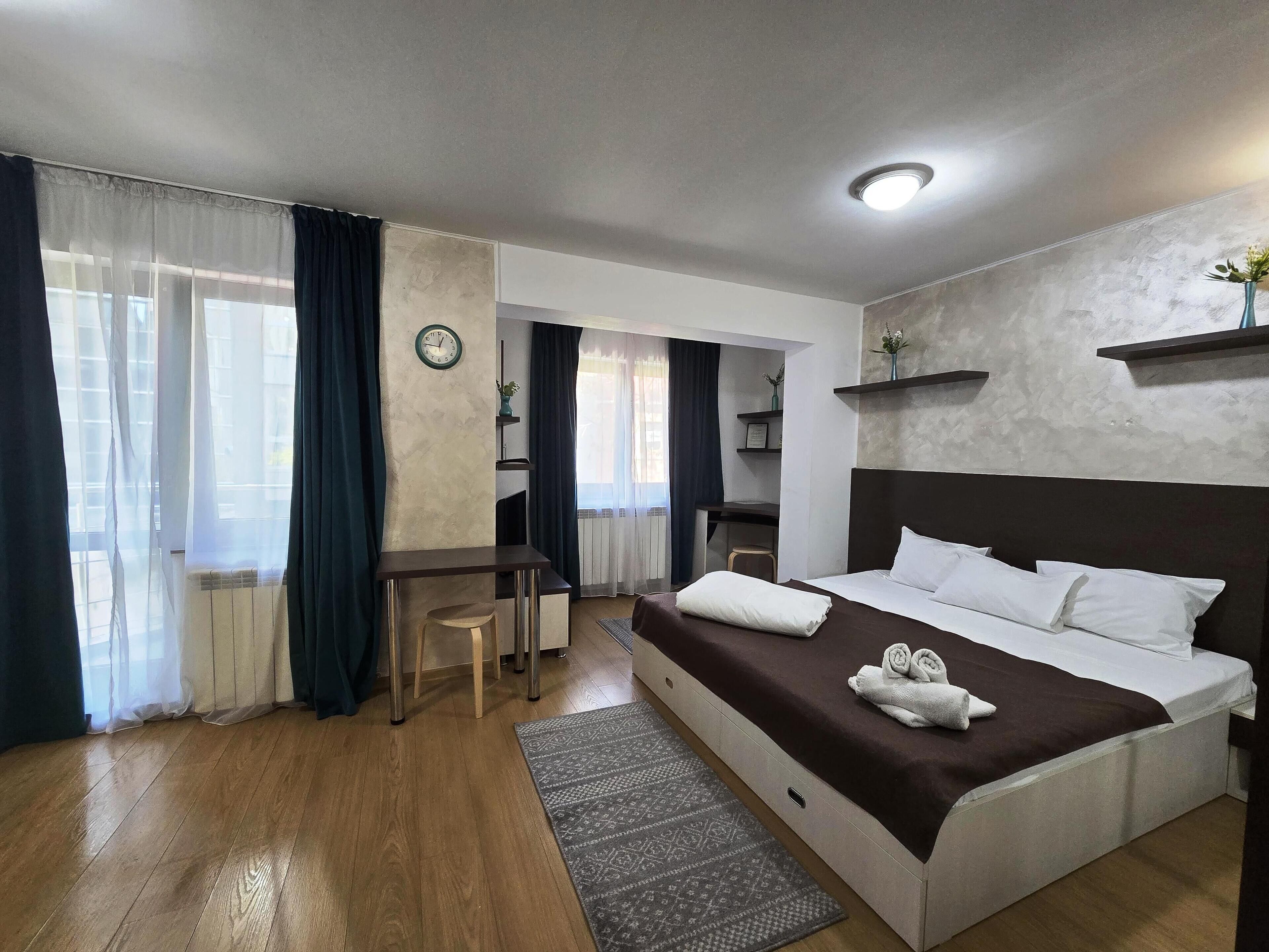 Studio 2 | Roupa hipoalergénica, secretária, ferro/tábua de engomar, Wi-fi grátis 