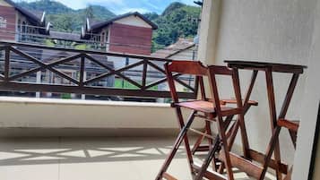 APARTAMENTO VARANDA | 1 quarto, roupas de cama antialérgicas, cortinas blackout