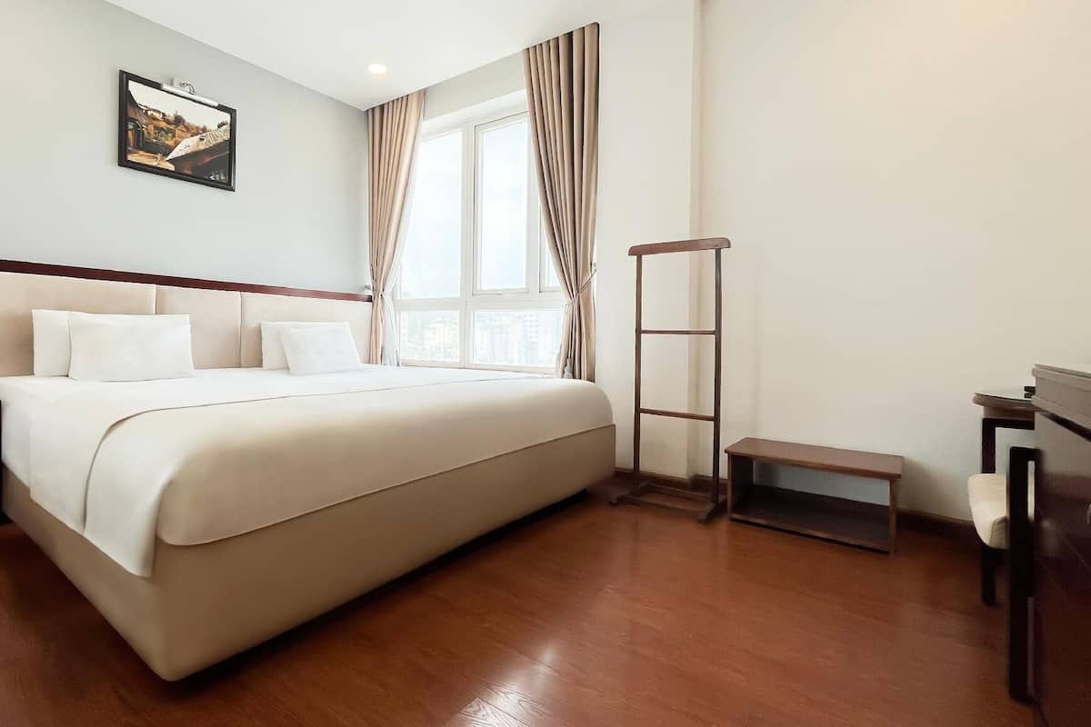 Quarto casal superluxo | Frigobar, cofres nos quartos, ferros/tábuas de passar roupa