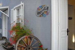 Entrada do alojamento