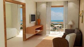 Televisor de ecrã plano de 32 polegadas com canais digitais, televisor