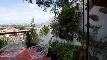 Loft, 2 quartos | Terraço/pátio