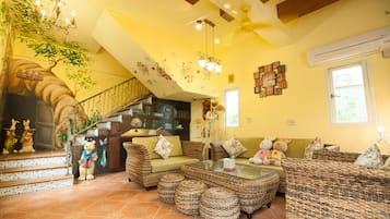 Sala de estar do lobby