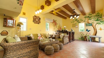 Sala de estar do lobby