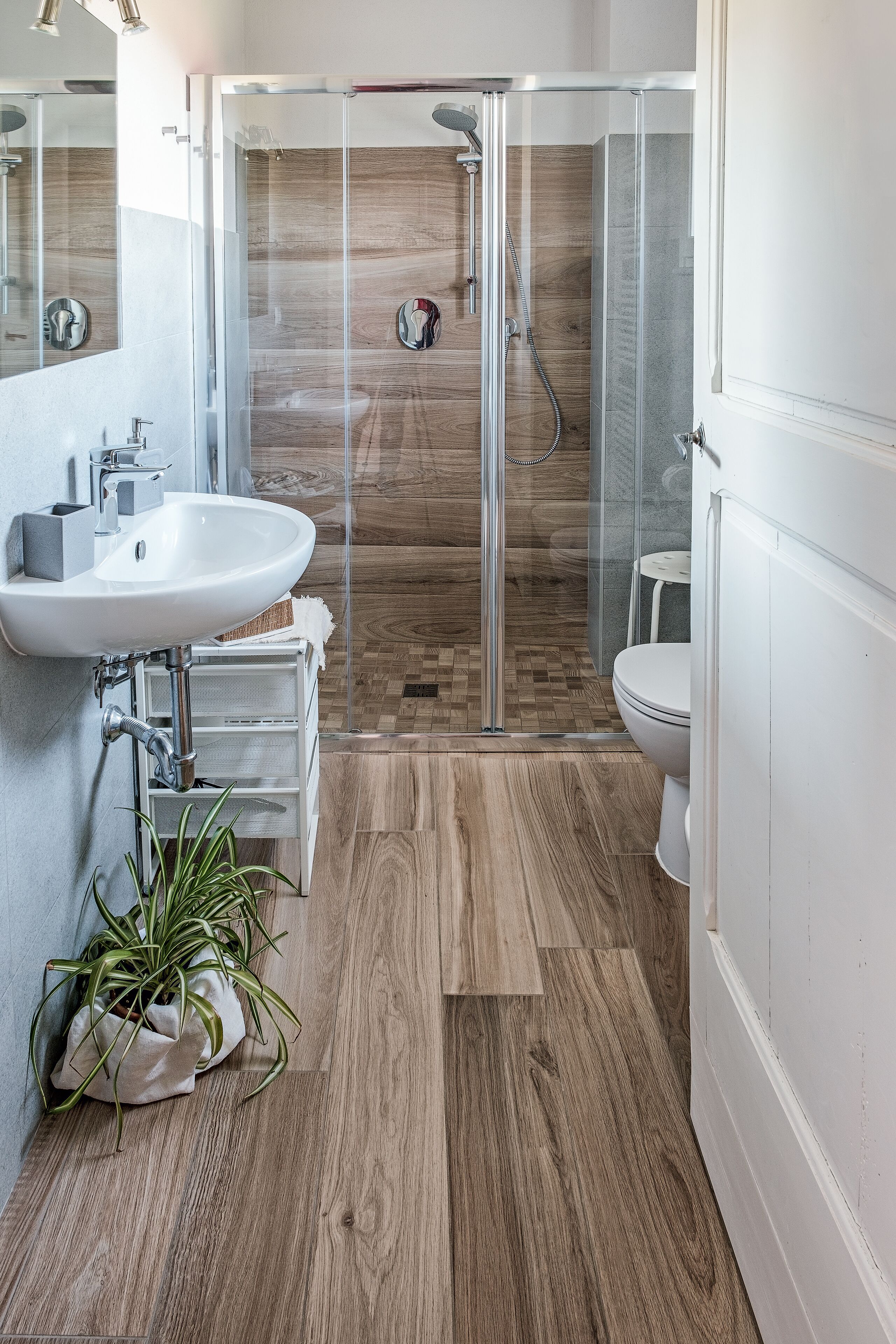 Quarto casal luxo, 1 quarto, no jardim | Chuveiro