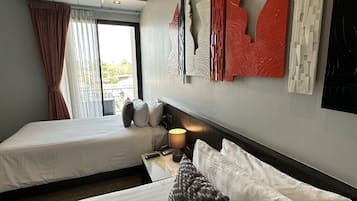Quarto duplo | Vista para a cidade