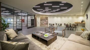 Sala de estar do lobby