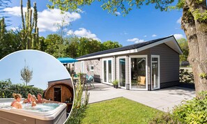 Ferox 5 personen Wellness | 2 quartos, quartos insonorizados, berços/camas para crianças grátis