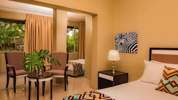 Quarto luxo | Roupas de cama premium, frigobar, cofres nos quartos, escrivaninha