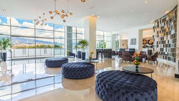 Sala de estar do lobby