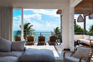 Penthouse, 3 quartos, vista para o oceano | Vista do quarto