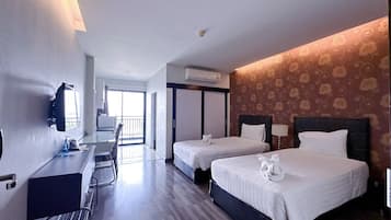 Superior Room Twin Bed | 1 quarto, roupa de alta qualidade, minibar com produtos grátis