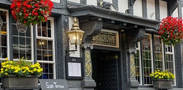 Entrada do alojamento