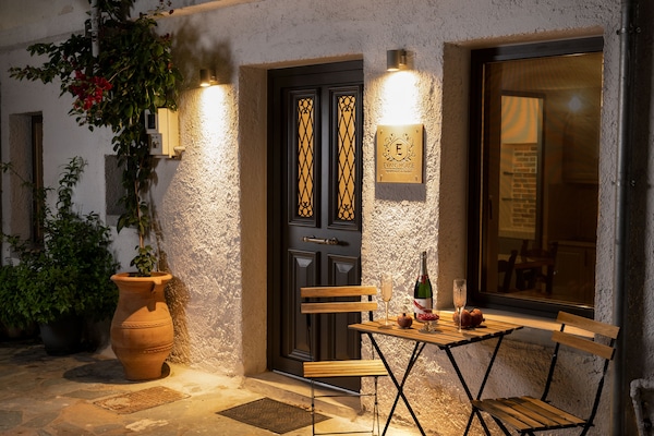 Apartamento, 1 quarto, no rés do chão (Athinon) | Terraço/pátio interior