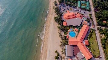Na praia 