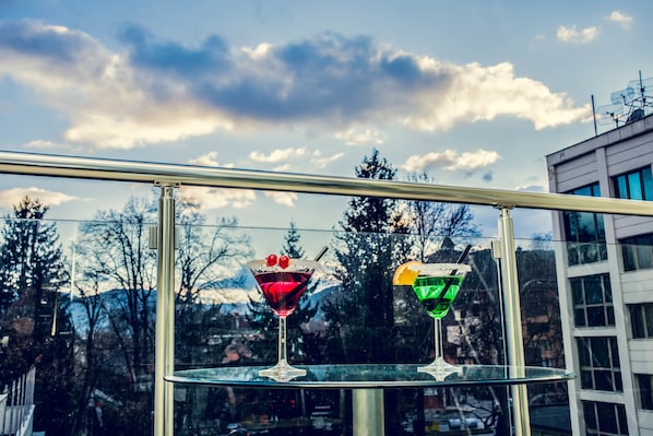 Quarto Duplo Superior, varanda | Varanda