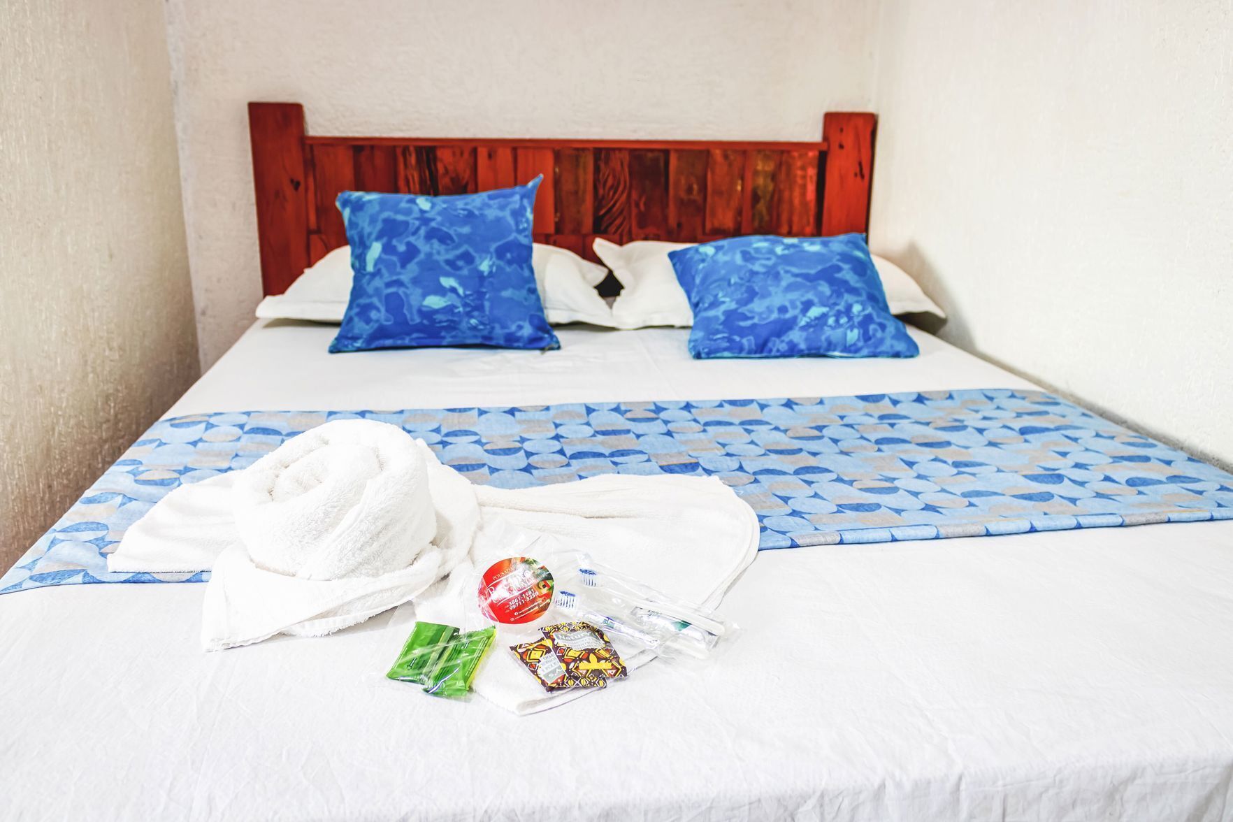 Wi-fi grátis, roupa de cama fornecida 