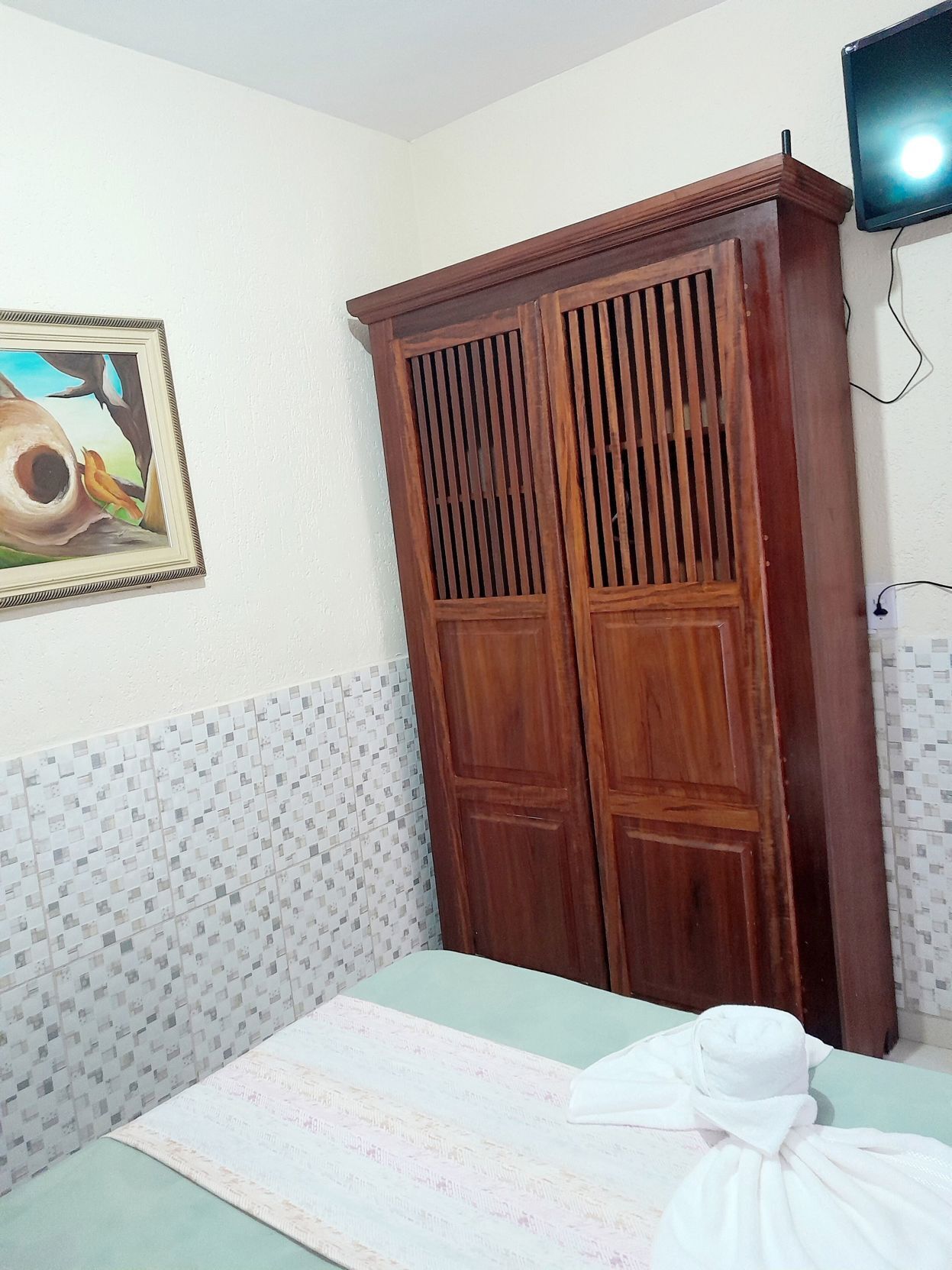 Wi-fi grátis, roupa de cama fornecida 