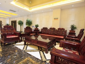 Sala de estar do lobby