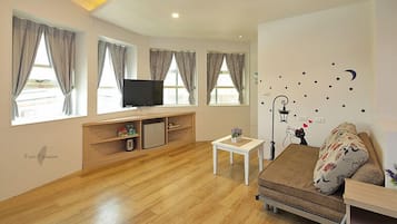 Quarto Duplo Romântico, 1 cama de casal | 1 quarto, edredões de penas, minibar, com decoração personalizada