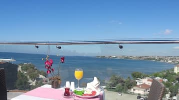 Vista para a praia ou o mar