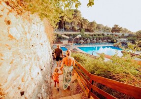 Bangalô, 1 quarto | Cofres nos quartos, berços (sobretaxa), Wi-Fi (sobretaxa), roupa de cama