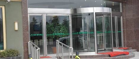 Entrada do alojamento