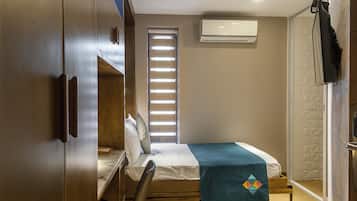 Suite Design, casa de banho privativa | 1 quarto, cofre com capacidade para portátil
