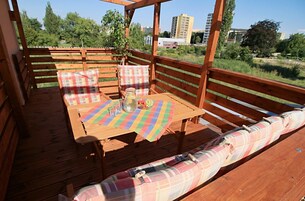 Apartamento Comfort, terraço (Kitchenette) | Terraço/pátio interior