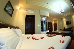 Suite Presidencial, acessível, Vista para a cidade | 1 quarto, minibar, cofre no quarto, com mobília individualizada