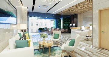 Sala de estar do lobby