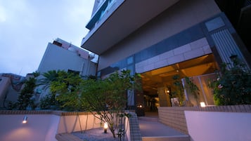 Entrada do alojamento