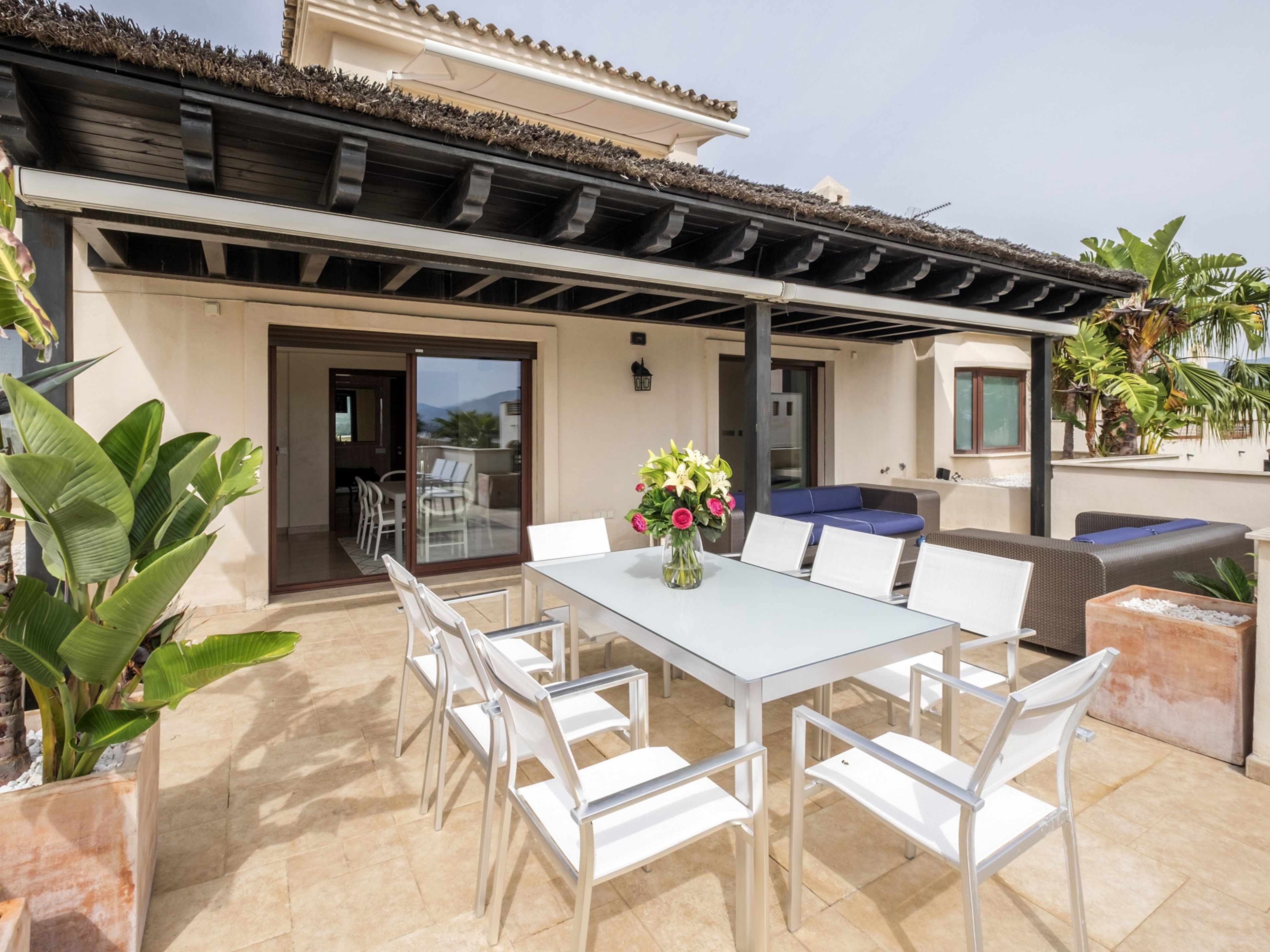 Cobertura, 3 quartos, piscina particular | Terraço/pátio