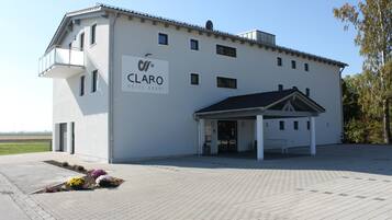 Entrada do alojamento