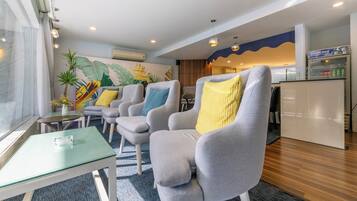 Sala de estar do lobby