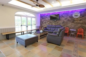 Sala de estar do lobby