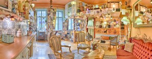Sala de estar do lobby