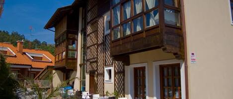 Espaço exterior para banquetes