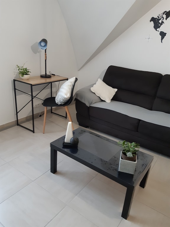 Apart. F2 In Caen Completely Renovated With Garage And Wifi. - Normandy