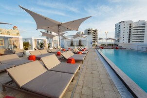 Terraço no piso superior