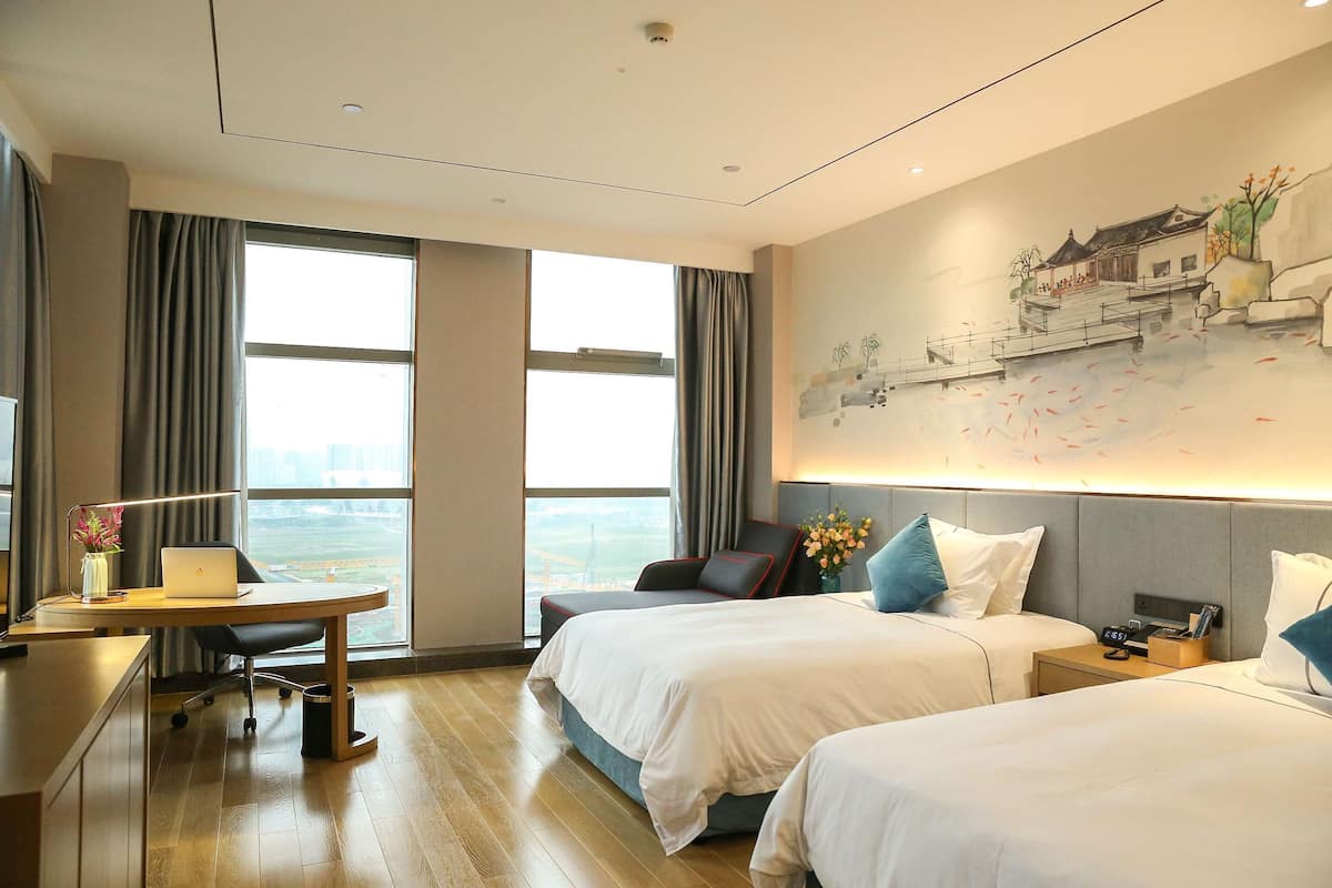 1 quarto, minibar, cofre no quarto, com decoração personalizada