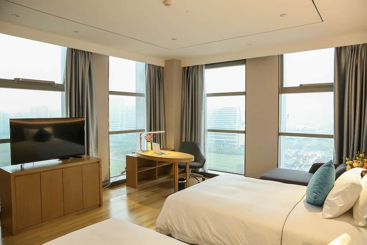 1 quarto, minibar, cofre no quarto, com decoração personalizada