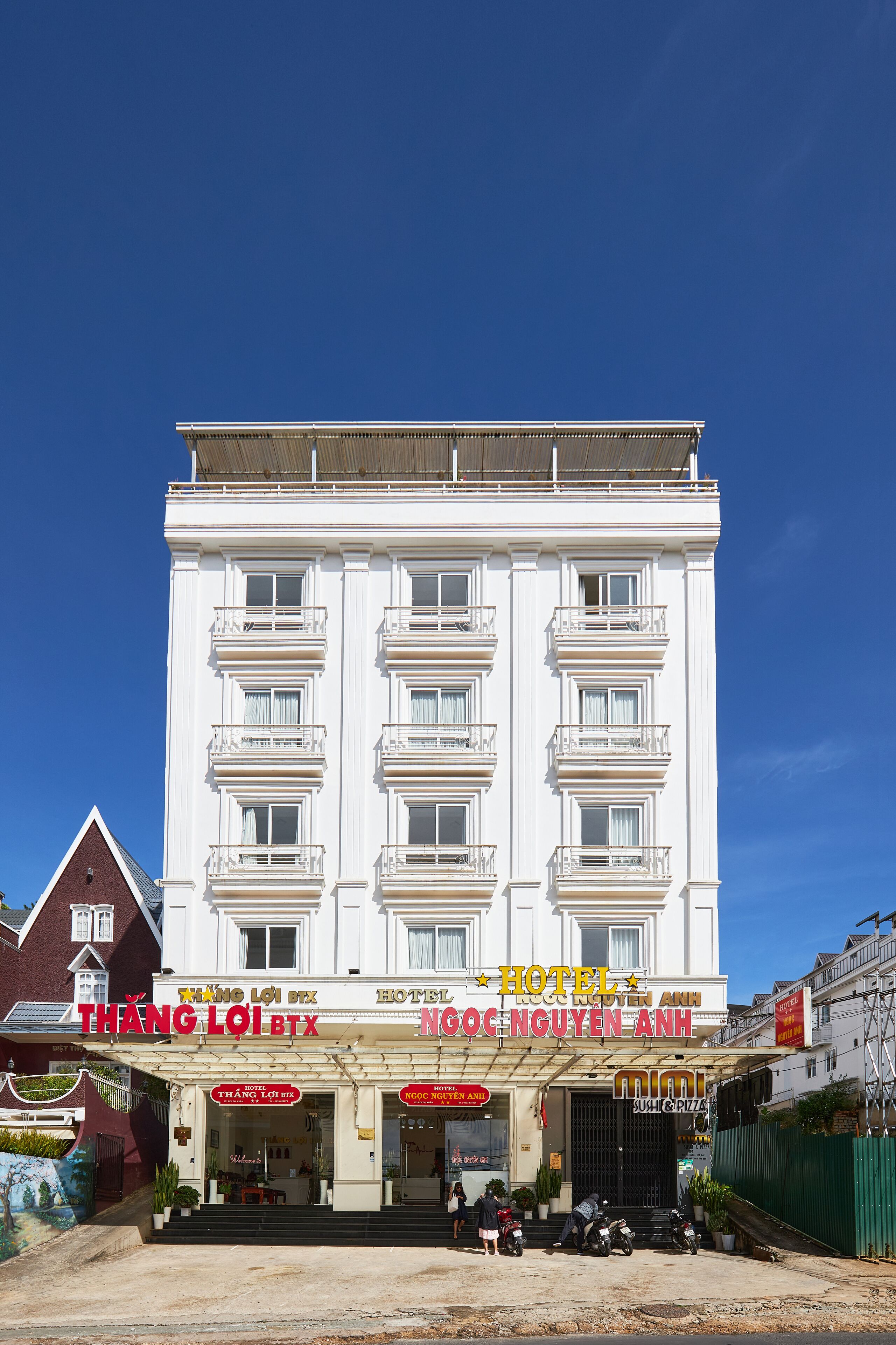 Fachada do alojamento